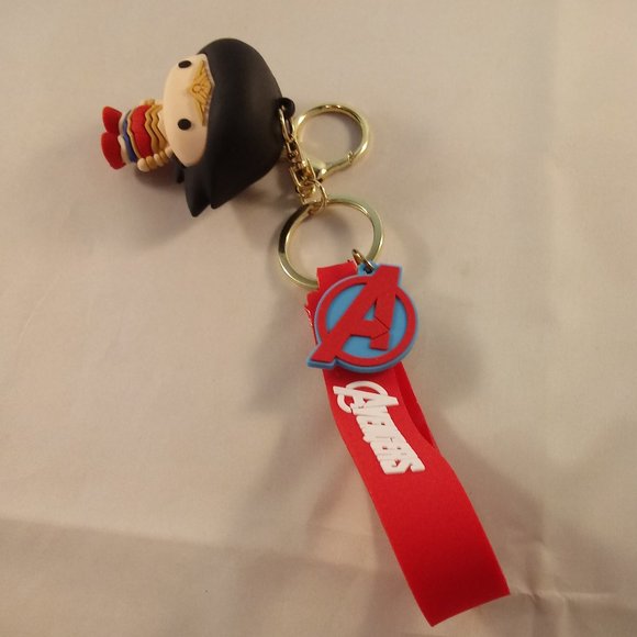 Accessories | Wonder Woman Super Hero Character Key Chain Key Ring ...